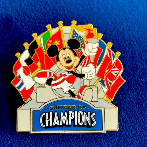 Disney | Jewelry | Mickey Mouse 208 Olympic Torch Summer Of Champions ...